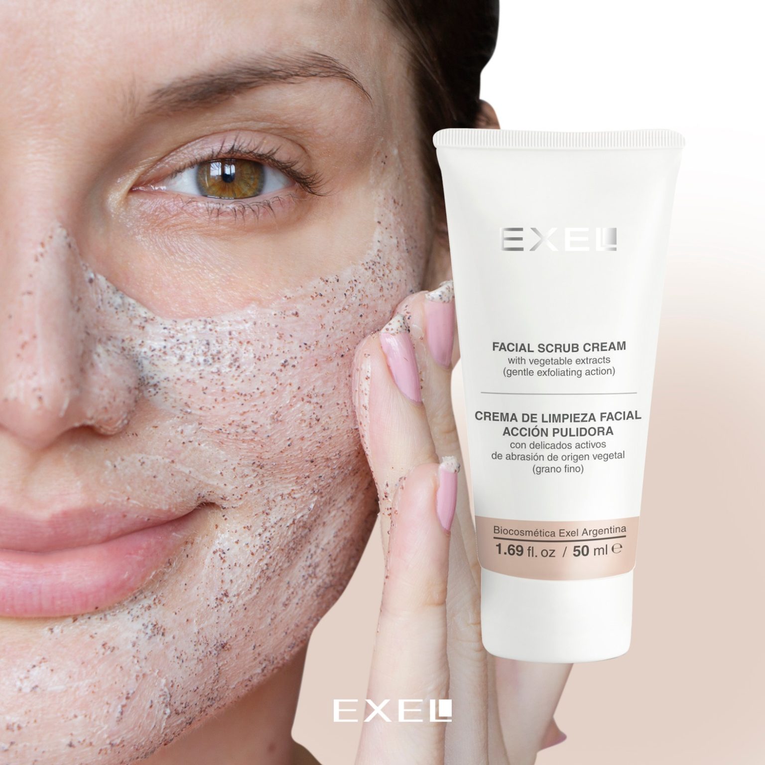 CREMA DE LIMPIEZA FACIAL Acción Pulidora (Grano fino) – Exel México